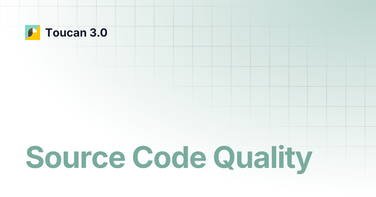 Source Code Quality | Toucan 3.0